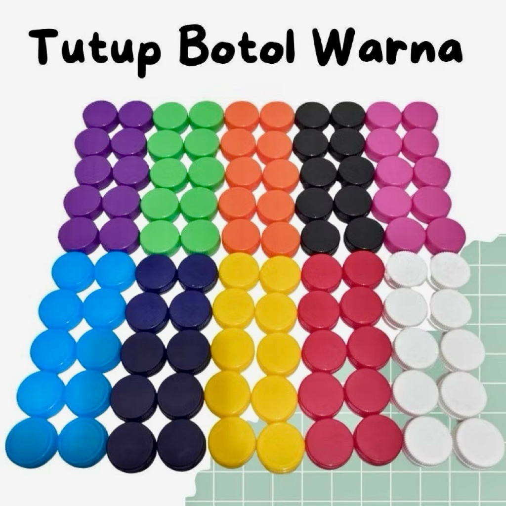 Jual Tutup Botol Warna Bersih dan Wangi untuk Botol Minuman dengan ...