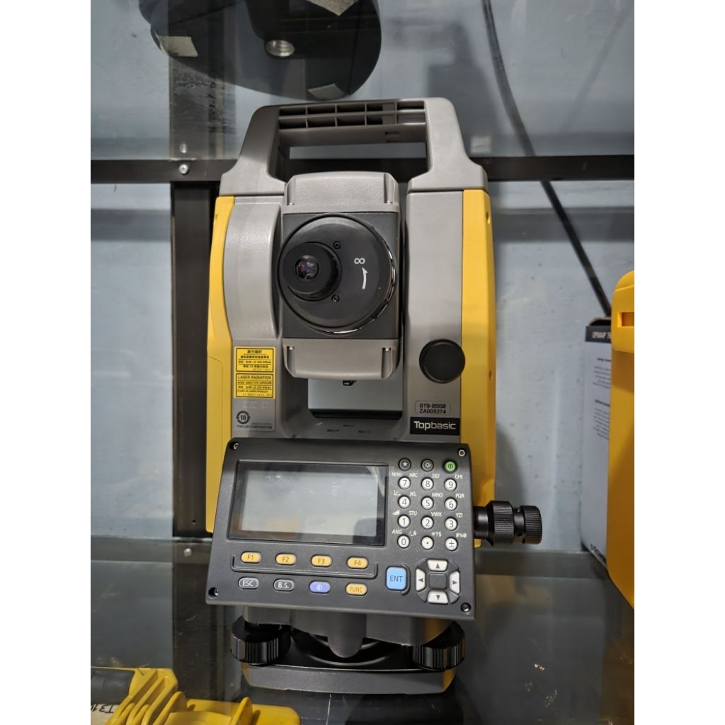 Jual Total Station Topcon GTS-2002 Reflectorless Akurasi 2 Detik 2 ...