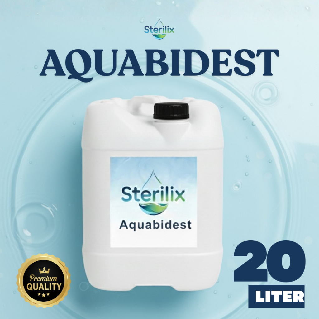 Jual ( Produk Terlaris ) AQUABIDEST 20 LITER/ AQUABIDES / AIR ...