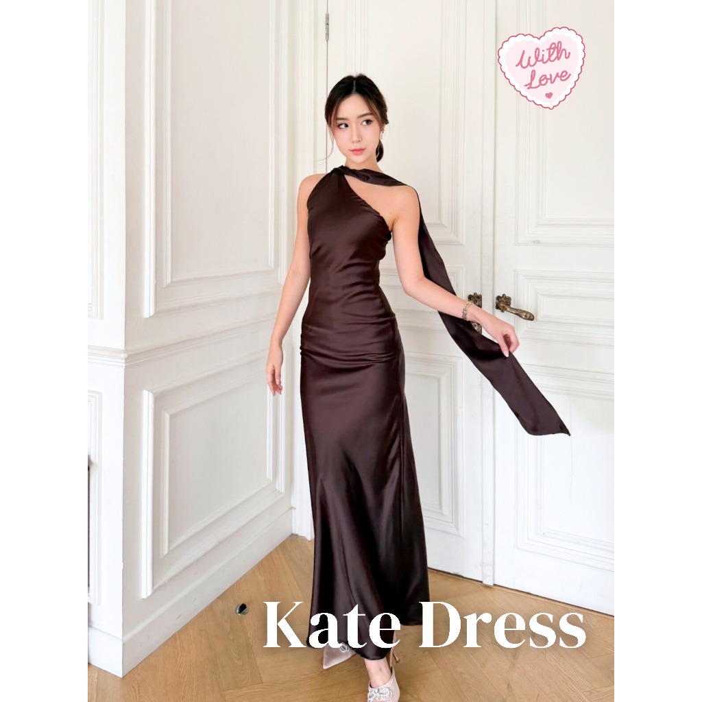 Jual With Love The Brand | KATE DRESS | Gaun Panjang Wanita Elegan One ...