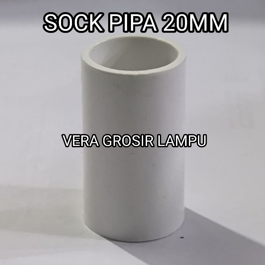 Jual Sock pipa conduit 20mm / sok sambungan pipa listrik conduit 20mm ...