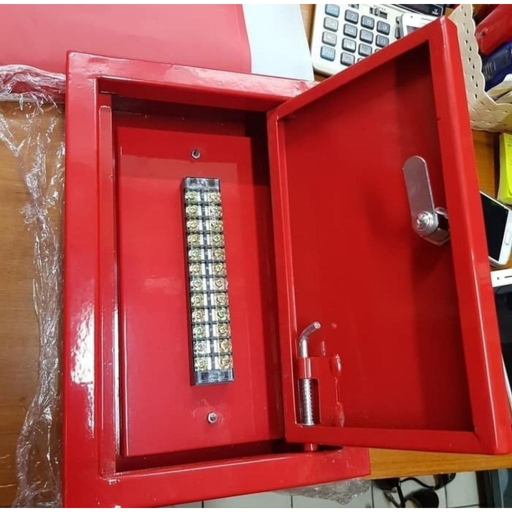 Jual Panel Tembok Terminal Box Fire Alarm TBFA 12 Pairs Junction Box ...