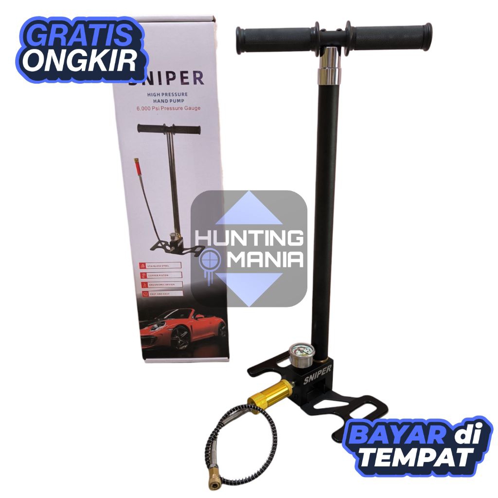 Jual Pompa PCP Sniper 4 Stage 6000 PSI | Pompa PCP 6000 Psi | Pompa PCP ...