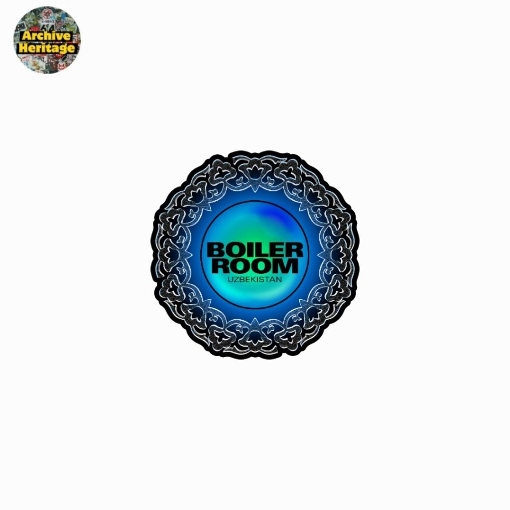 Jual sticker Boiler Room Uzbekistan rounded stiker | Shopee Indonesia