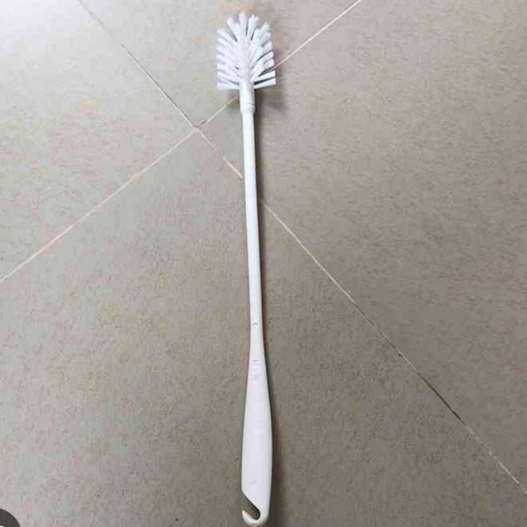 Jual Sikat cuci botol mulut kecil clean brush 43cm putih | Shopee Indonesia