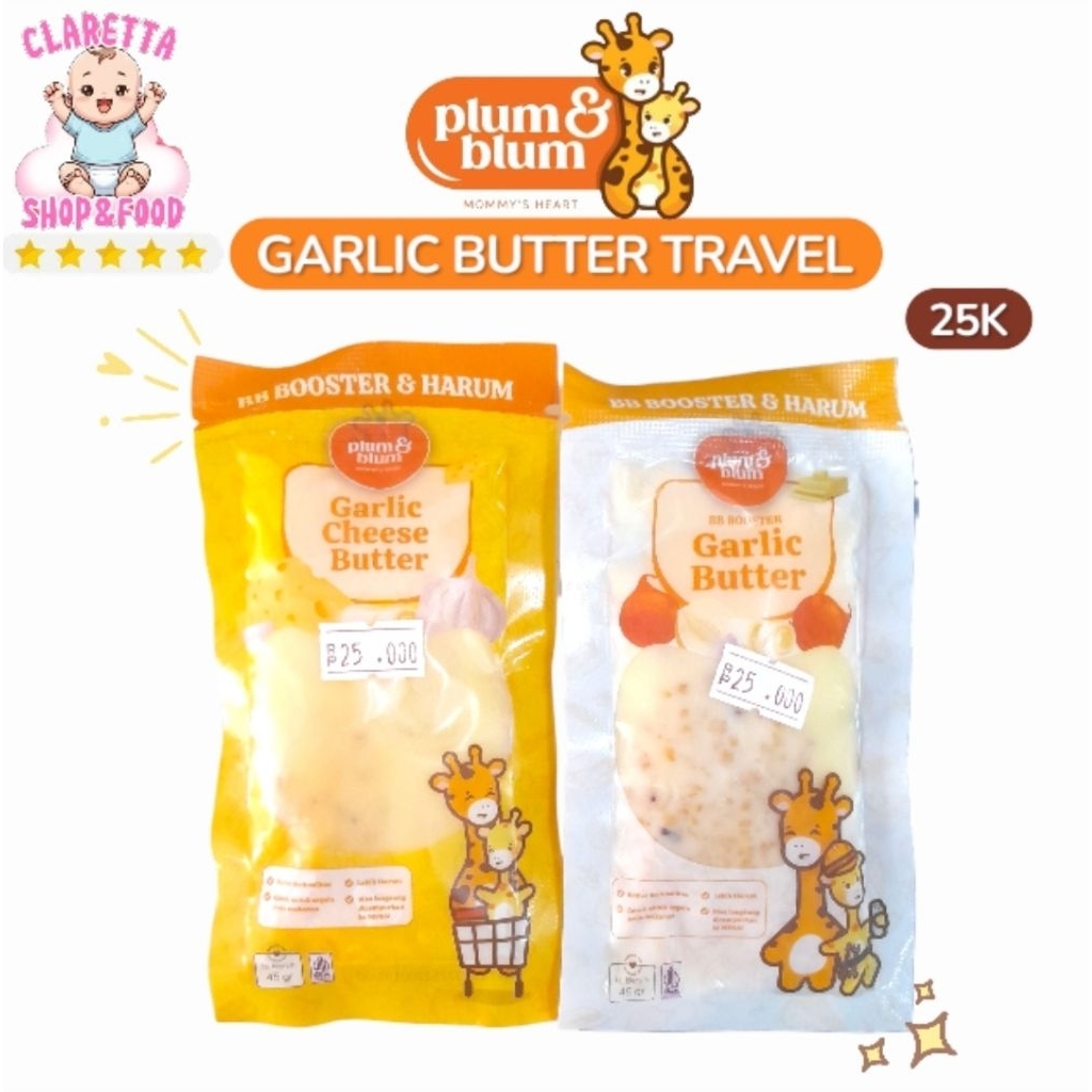 Jual PLUM&BLUM GARLIC BUTTER MPASI BB BOOSTER ( BARU REFILL 45GR ...