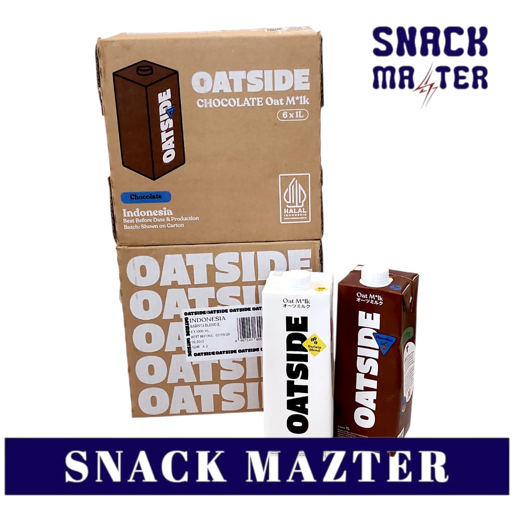 Jual Oatside Oat Milk KARTON - 1 Liter x 6 BTL | Shopee Indonesia