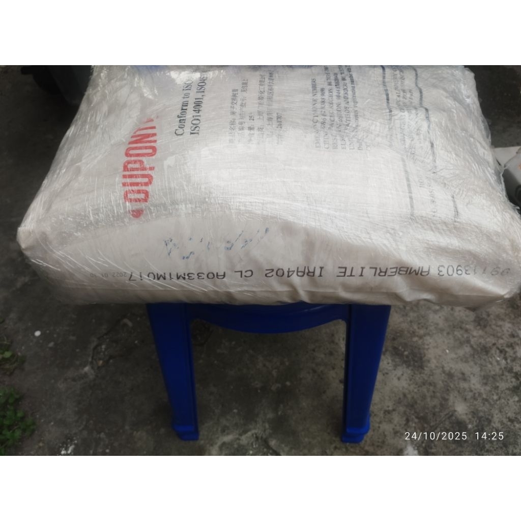 Jual Resin Anion Dupont IRA 402 CL amberlite ion exchange Demin ...