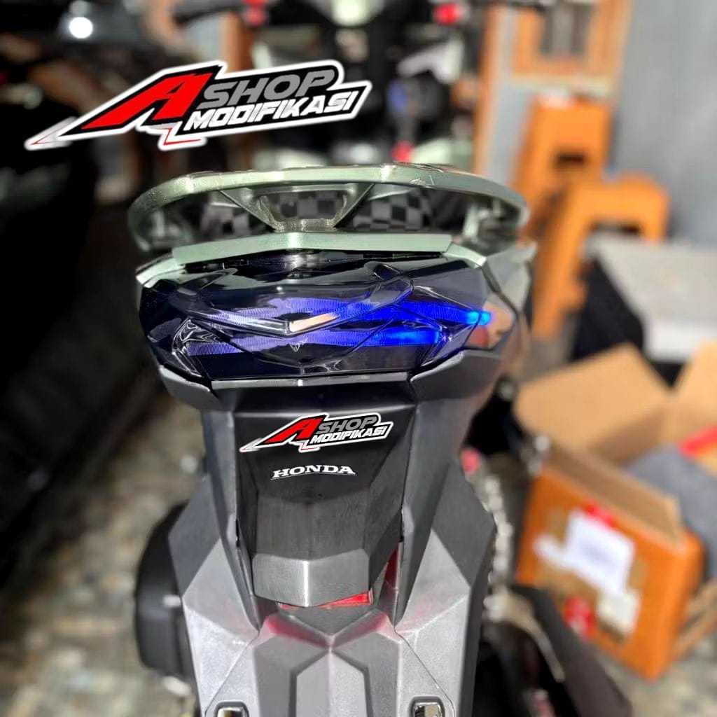Jual [1 SET PNP] Stoplam Lazy Slim frame Racepro Vario Led Old Bisa Set ...