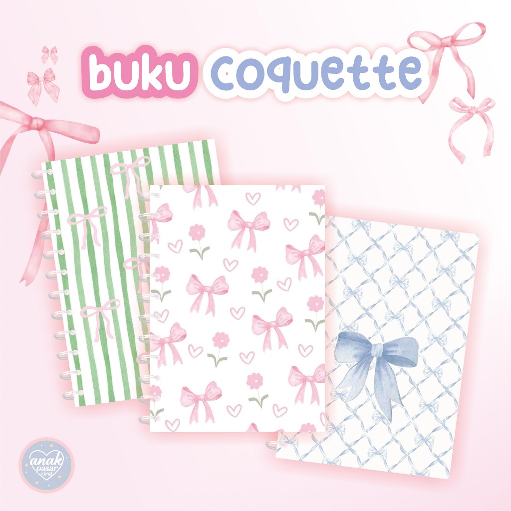 Jual BUKU COQUETTE - NOTEBOOK - NOTES - NOTE BOOK - ISI POLOS | Shopee ...