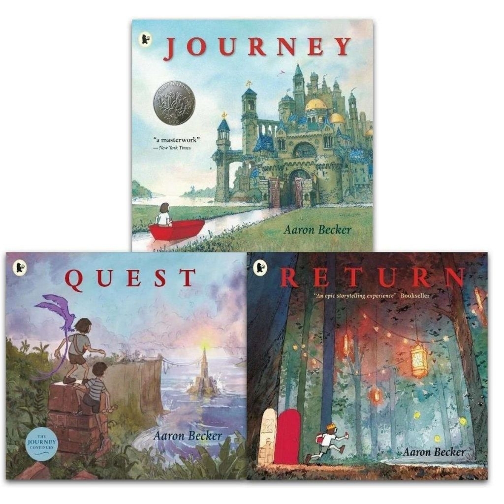 Jual Journey / Quest / Return by Aaron Becker - Wordless Trilogy ...