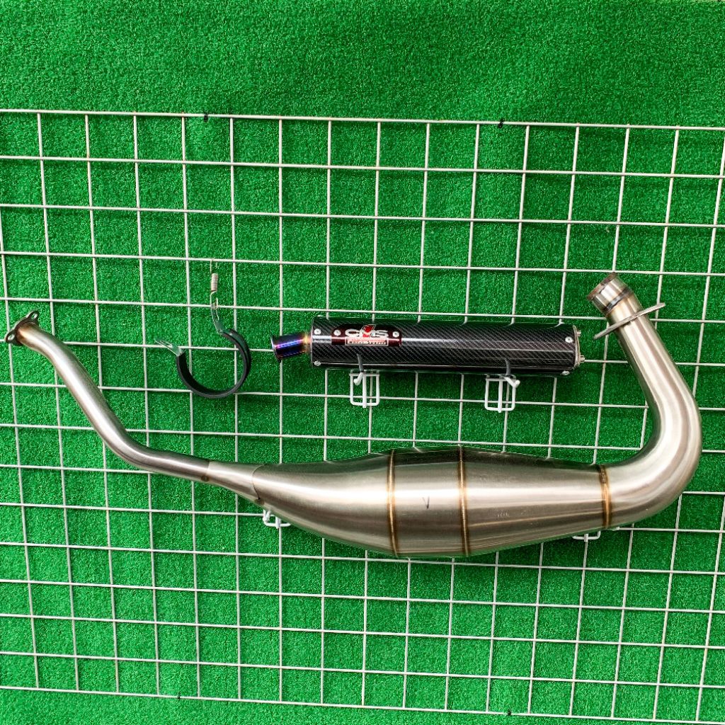 Jual Knalpot CMS 1Champions Karbon Kevlar Asli Bukan Stiker Ninja R RR ...