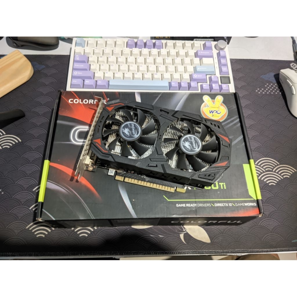 Jual vga colorful gtx 1050ti 4gb gddr5 second fullset | Shopee Indonesia