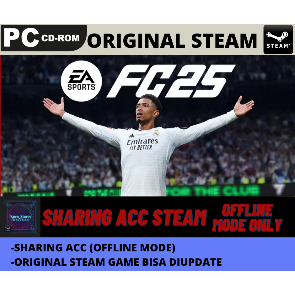 Jual EA Sports FC 25 / FIFA 25 PC Game Sharing Original | Shopee Indonesia