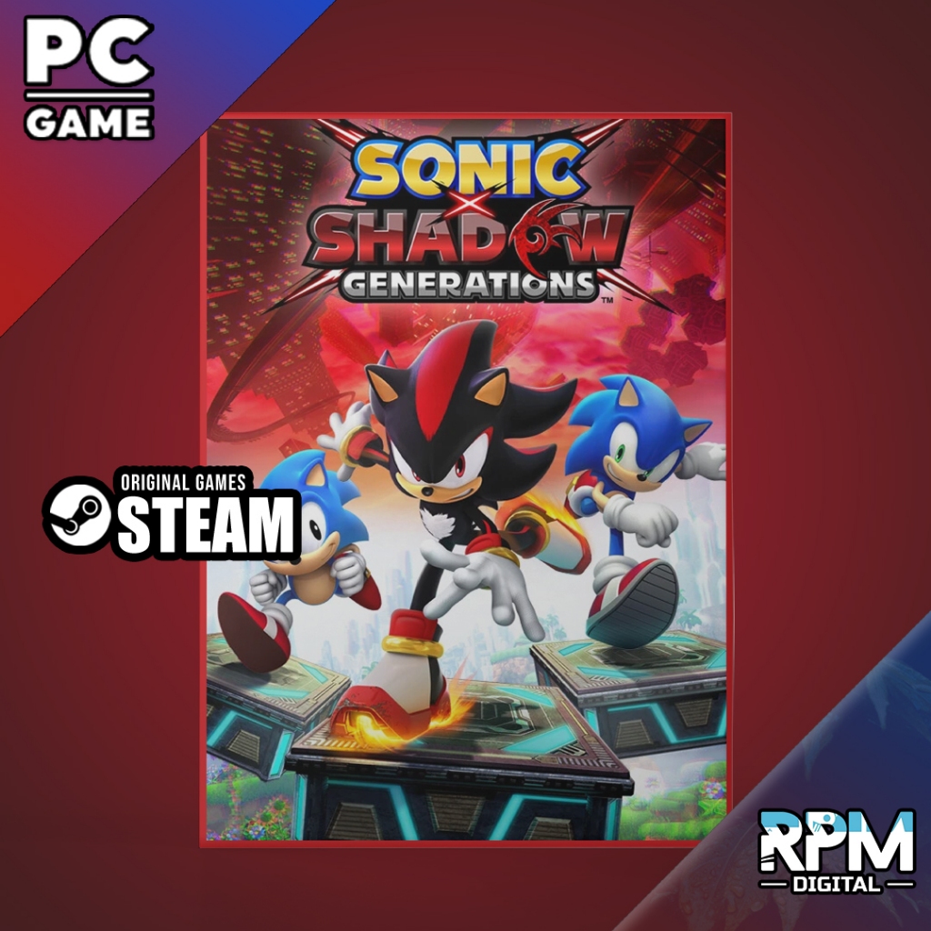 Jual Sonic X Shadow Generations DELUXE EDITION - PC / Laptop Game ...