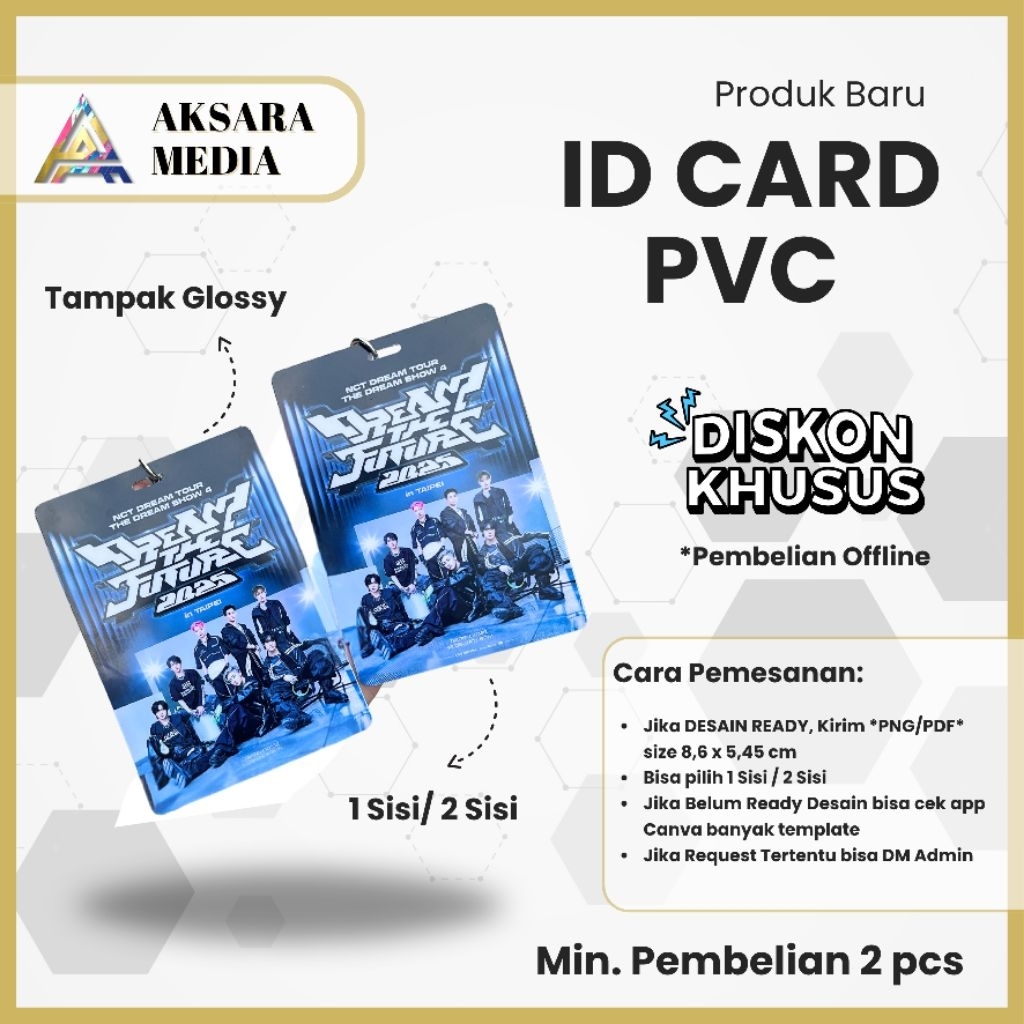 Jual Cetak Kartu PVC ID Card 2 sisi Langsung jadi | Shopee Indonesia