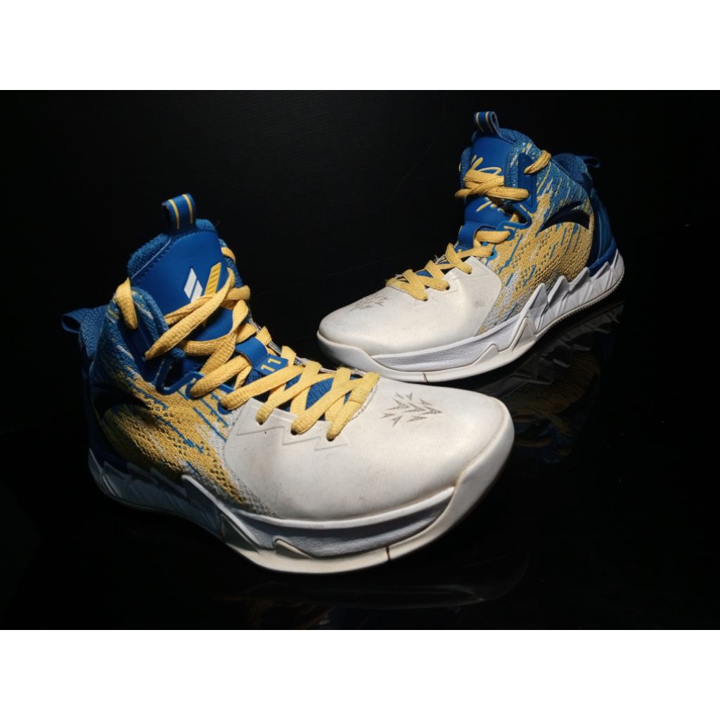 Jual Sepatu Basket Anta KT2 Klay Thompson Playoff Home Sepatu Basket ...