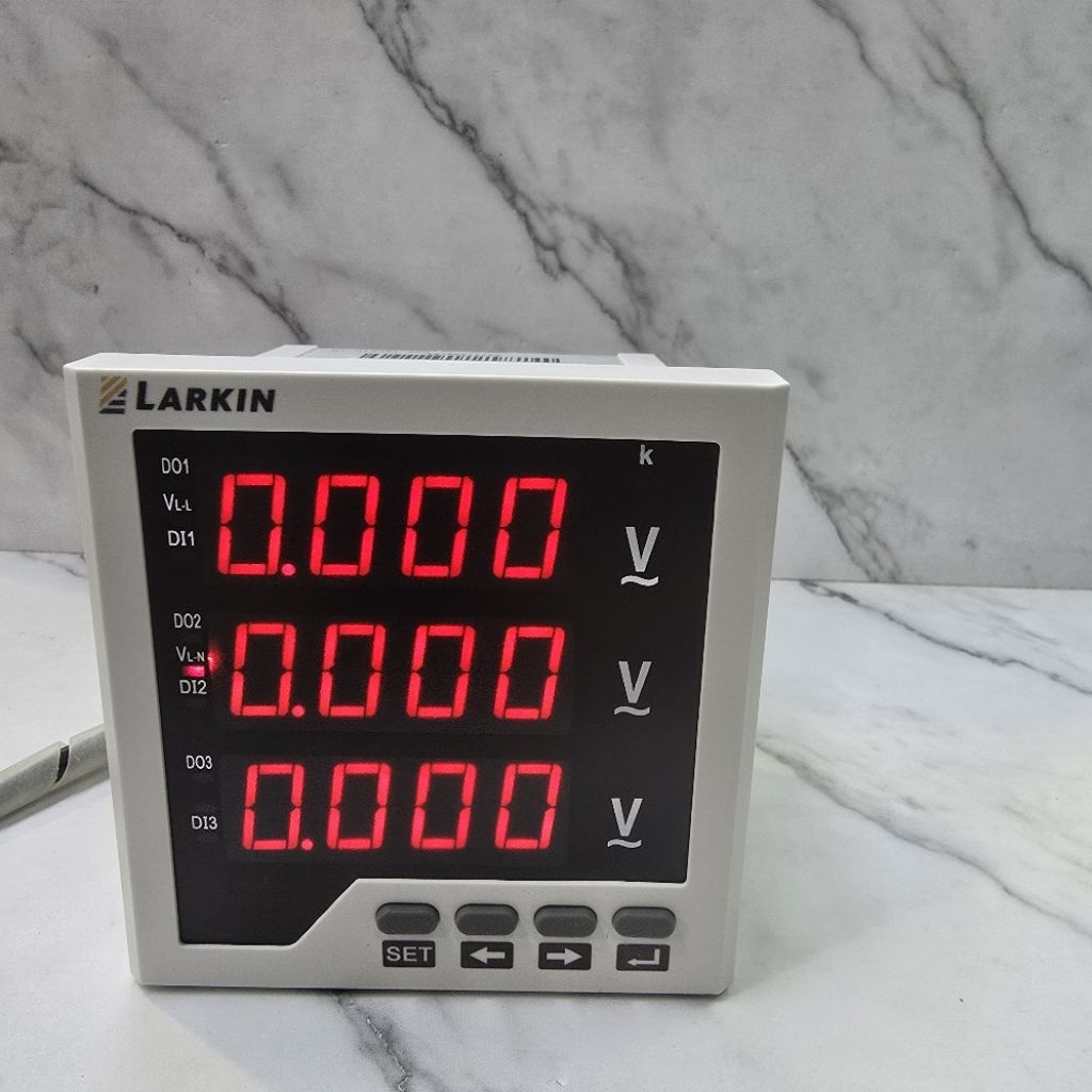 Jual Digital Volt Meter 3Phase LRAV33 LARKIN 3Phase 3Row | Shopee Indonesia