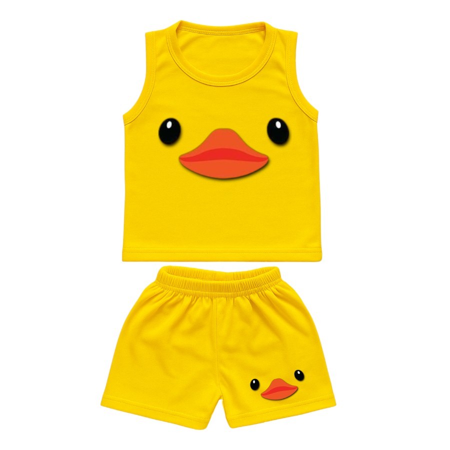 Jual Baju Singlet Kutung Anak Muka Bebek 3 Bulan-10 Tahun | Shopee ...