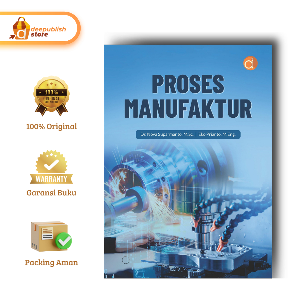 Jual Deepublish | Buku Proses Manufaktur | Nova Suparmanto & Eko ...