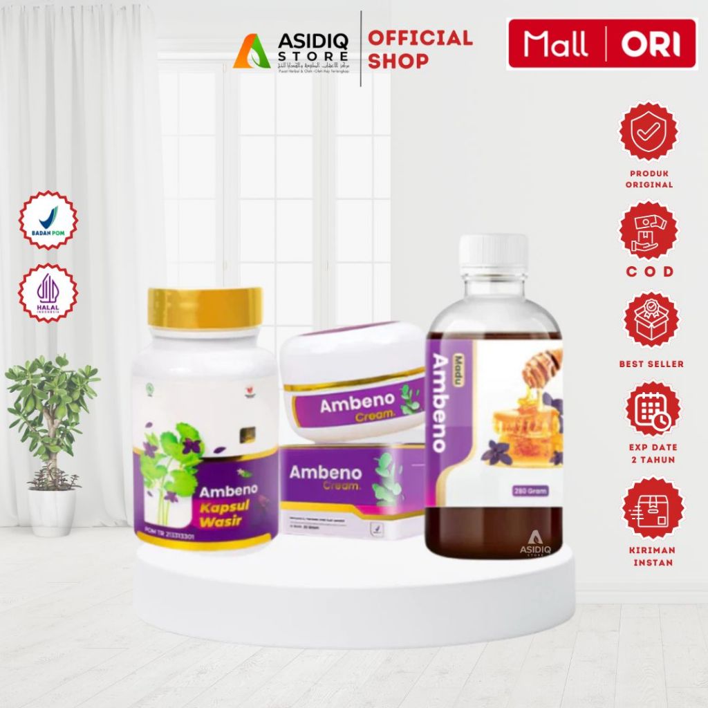 Jual AMBENO - Obat Wasir Kempeskan Benjolan Ambeyen & BAB Berdarah ...