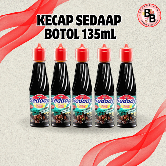 Jual [BB SEMBAKO] KECAP MANIS SEDAAP BOTOL 135mL | Shopee Indonesia