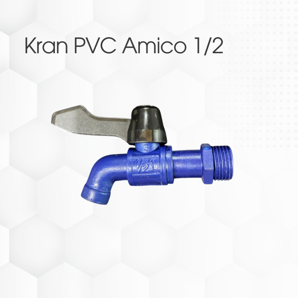 Jual Amico PVC Kran Air 1/2 Inch Ringan Tahan Lama | Shopee Indonesia