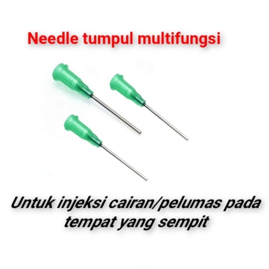 Jual Needle/jarum injeksi tumpul untuk injeksi pada cairan pada tempat ...