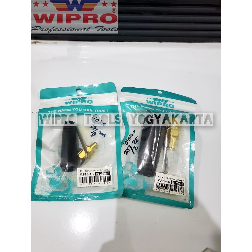 Jual Wipro Connector Cable Las Male Female - Sambungan Kabel Las ...