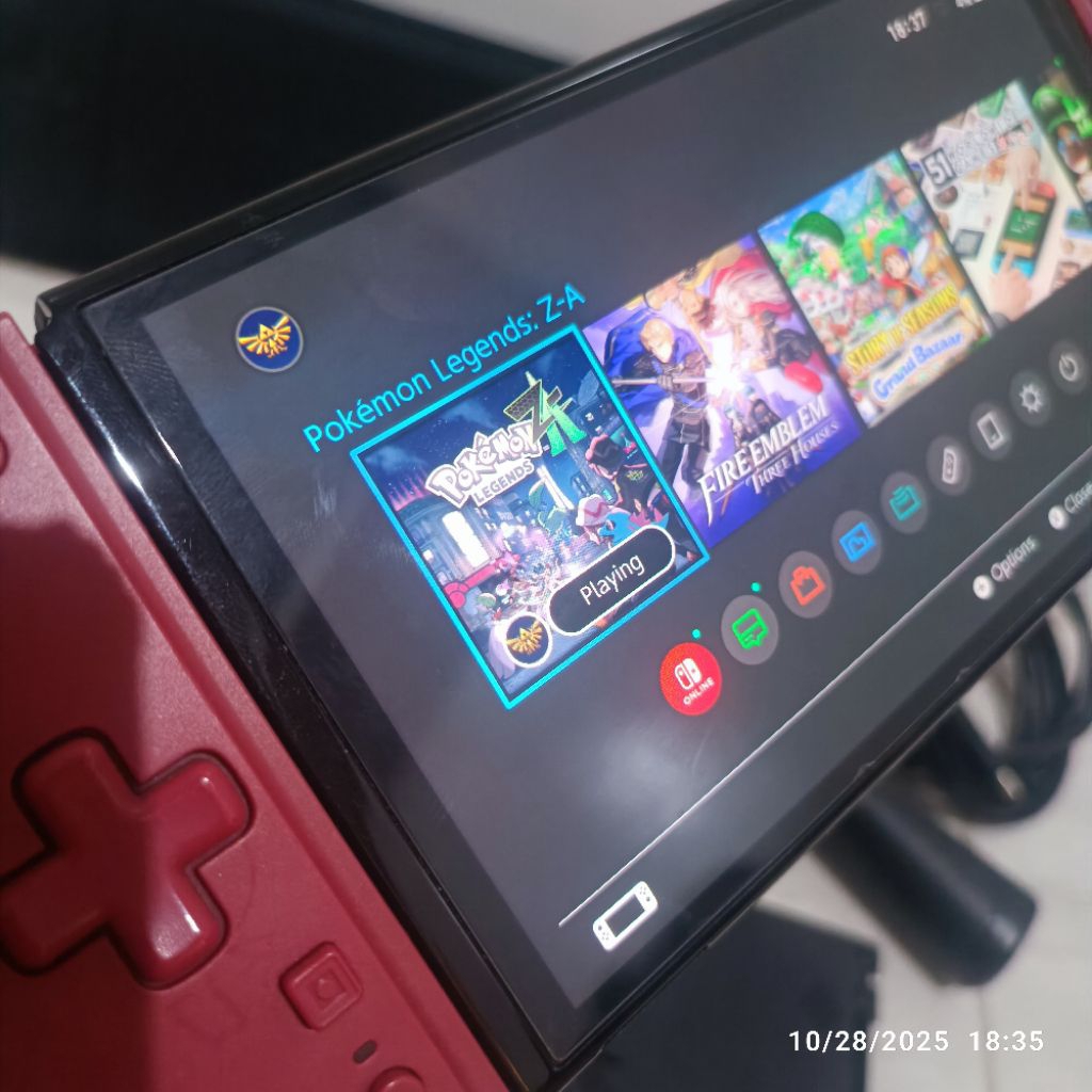 Jual Nintendo Switch OLED CFW Dual boot bisa OFW , Full game 200gb ...