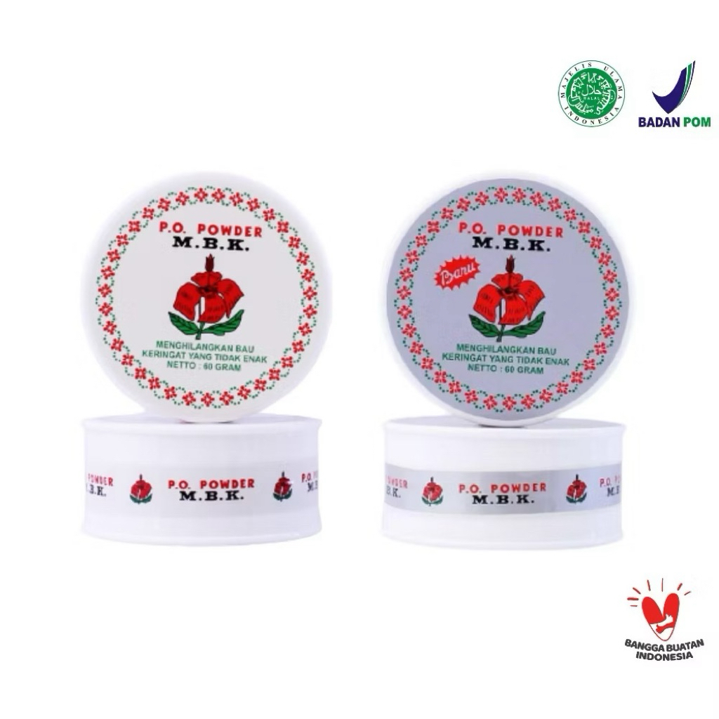 Jual MBK Powder Tin Silver Putih 60gr - Deodorant Bedak Tawas Ketiak ...