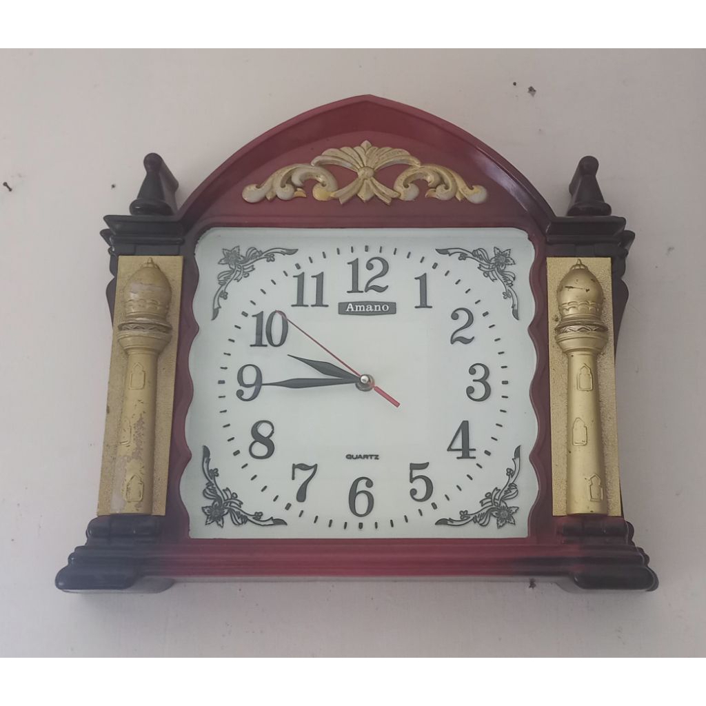 Jual Jam MASJID ORIGINAL Jadul lawas( AMANO,TRISTAR,HITACHI,SONATA ...