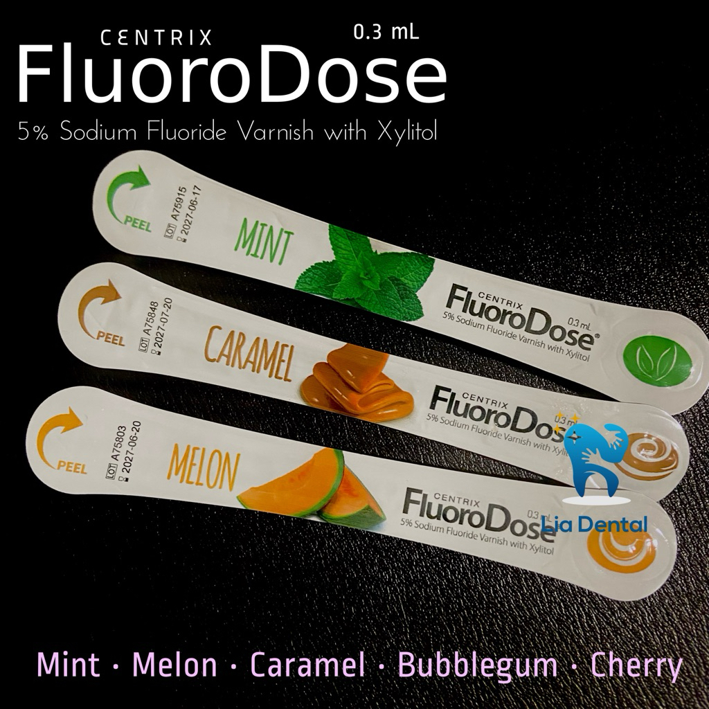 Jual Fluorodose FLUOR Varnish Centrix 0.3ml (2027) | Shopee Indonesia