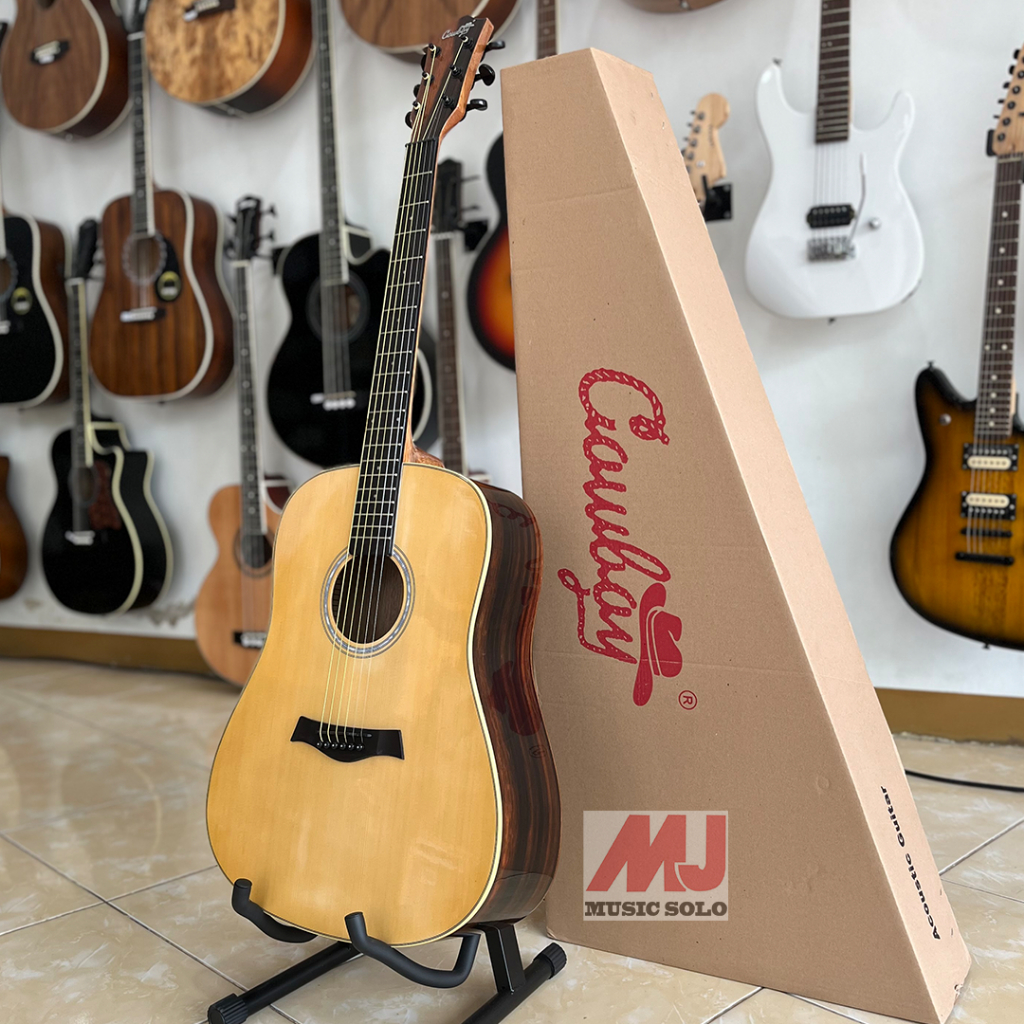 Jual GITAR AKUSTIK COWBOY AEG 240G NA JUMBO ORIGINAL | Shopee Indonesia
