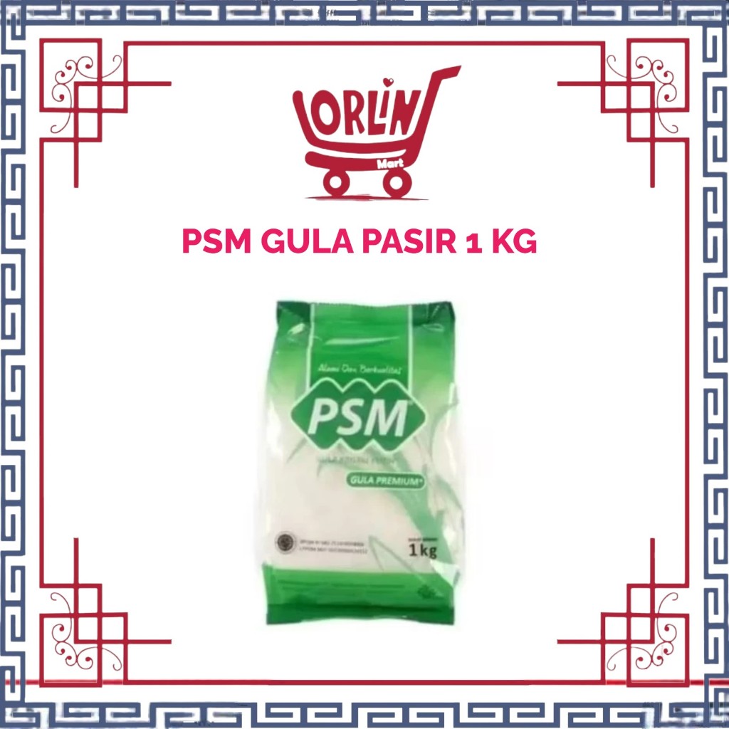 Jual PSM GULA PASIR PREMIUM 1 KG/GULA PASIR/GULA/PSM | Shopee Indonesia