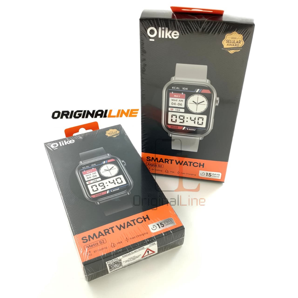 Jual OLIKE Smartwatch Meta S2 1.83" HD Screen 1000mAh Sync Strava IP68 ...