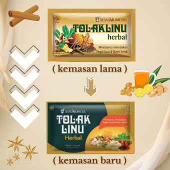 Jual Sidomuncul Tolak Linu herbal cair kemasan sachet 15 ml - obat linu ...