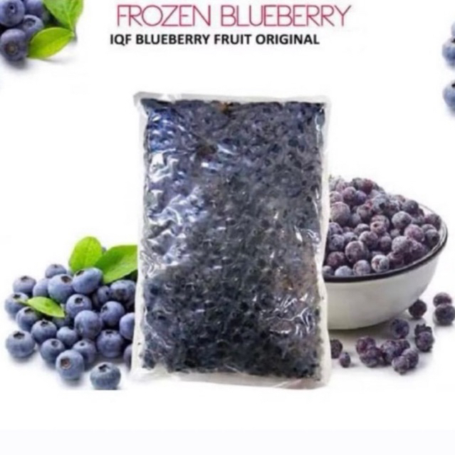 Jual BLUEBERRY / BLUE BERRY IMPORT / berries IQF / Blueberry Frozen ...