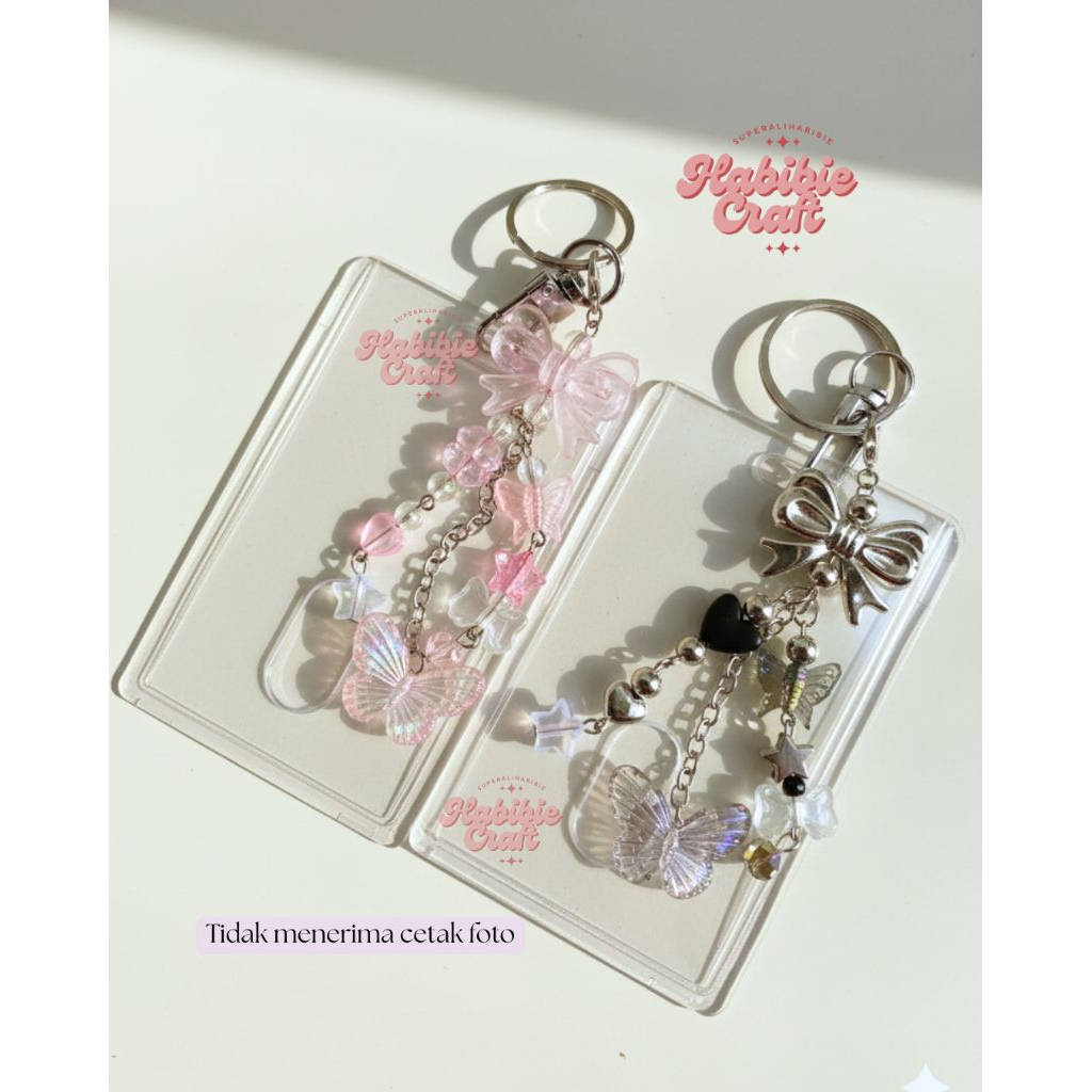 Jual Frame Photocard Keybchain Y2K style by Habibie Craft gantungan ...