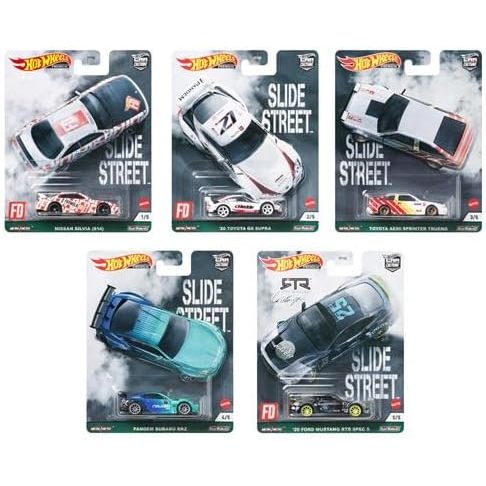 Jual Hot Wheels Premium Car Culture Slide Street Slidewayz Complete Set ...