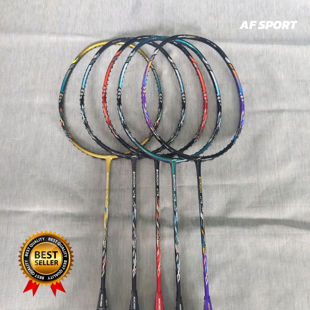 Jual RAKET HUNDRED SHADOW LITE ORIGINAL BADMINTON | Shopee Indonesia