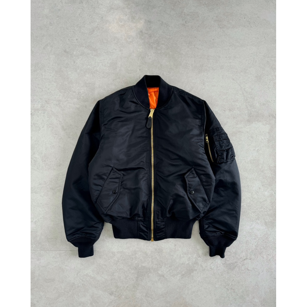 Jual Bomber Ma - 1 Jacket Alpha Industriesss | Shopee Indonesia