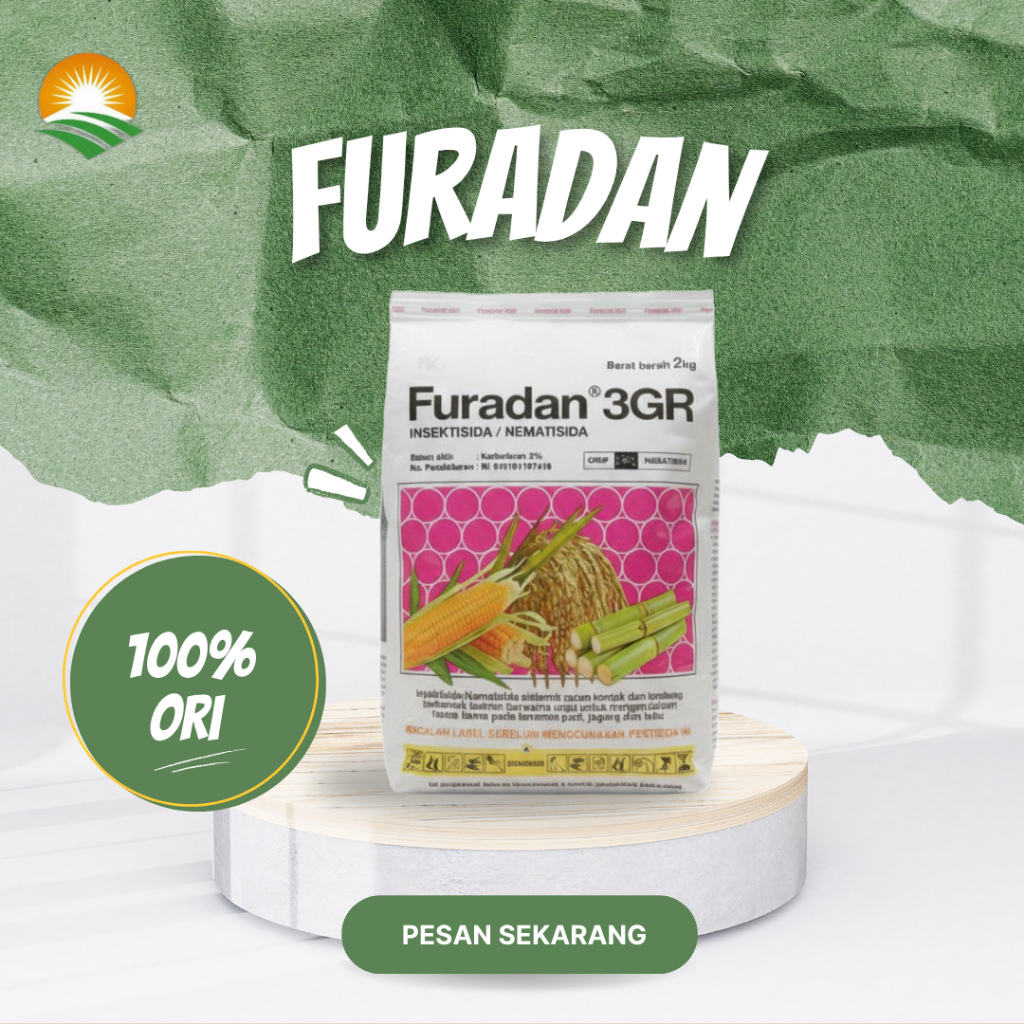 Jual Furadan 3 GR 2 Kg - Insektisida Original FNC | Obat Nematoda ...