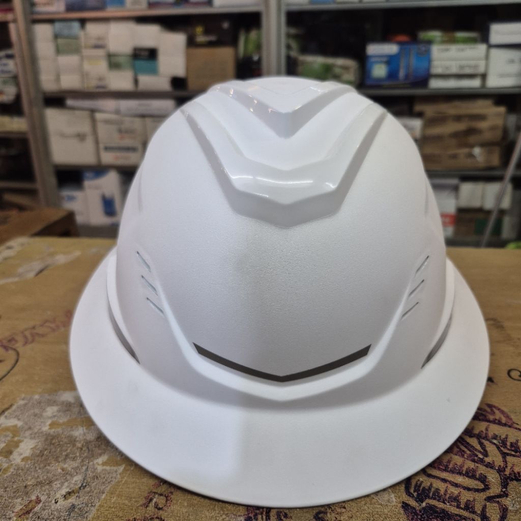 Jual Helm MSA V-Gard C1 Fullbrim New Fastrack - Safety Helmet Proyek ...
