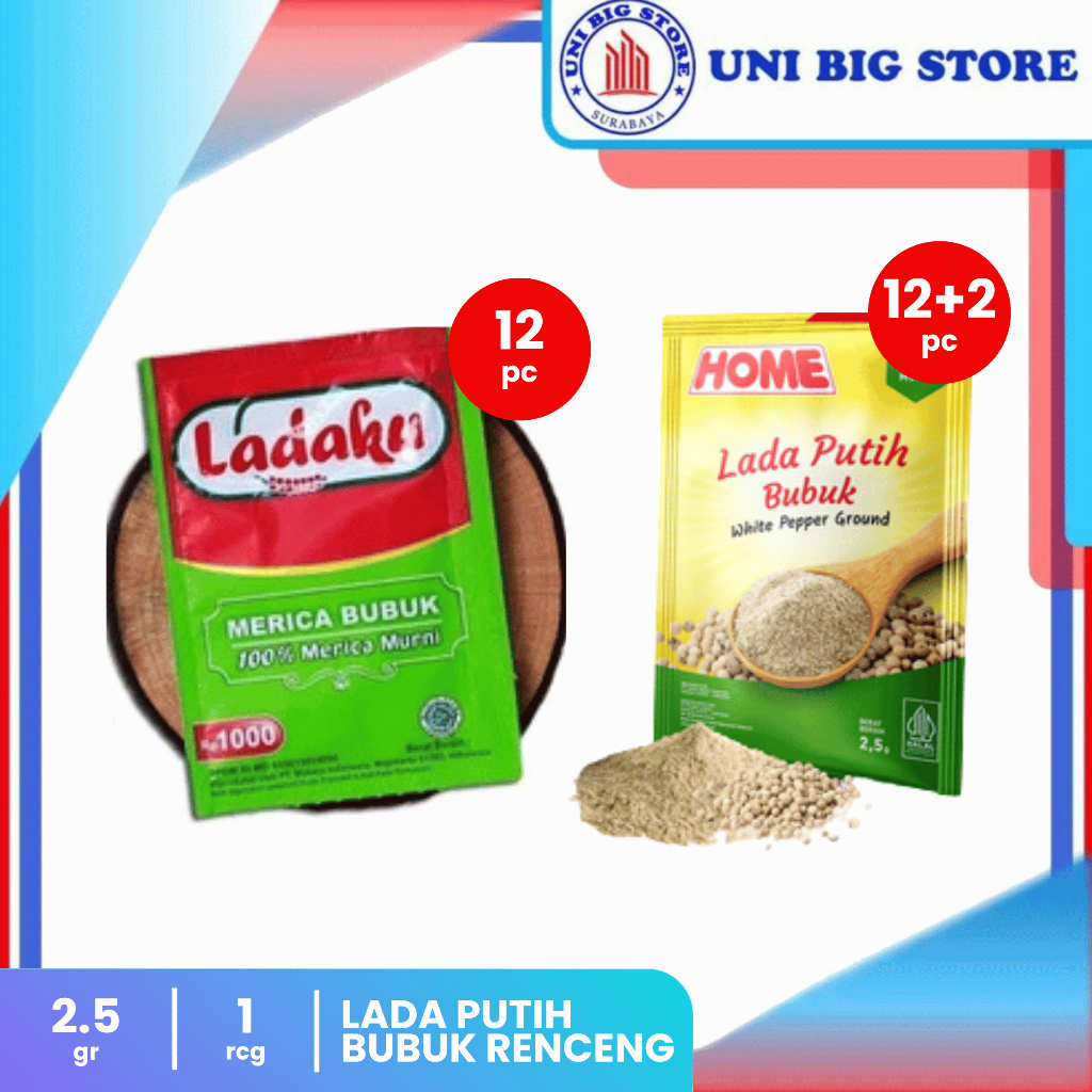 Jual LADAKU Desaku Home Merica lada Bubuk 2.5 gr x 12 pcs RENTENG ...