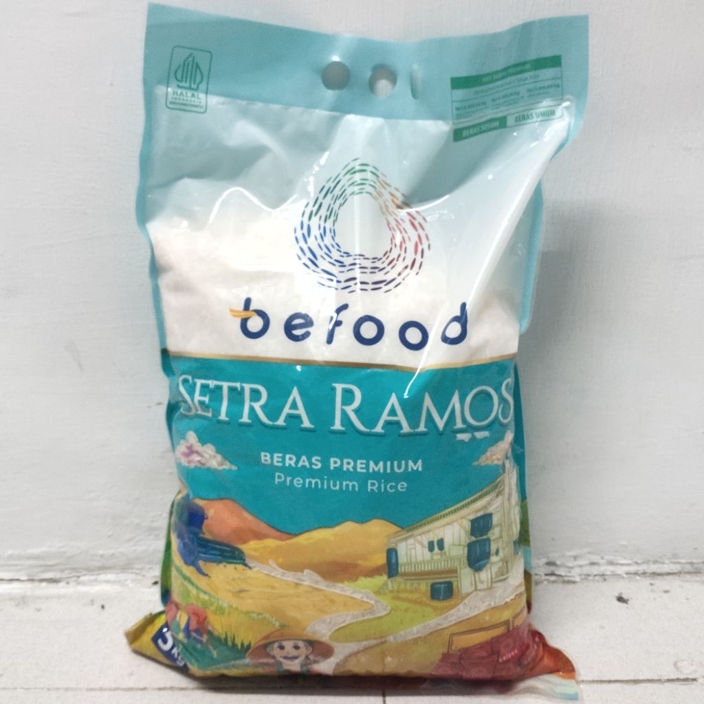 Jual Befood Setra Ramos Beras Premium Kemasan 5 Kg | Shopee Indonesia