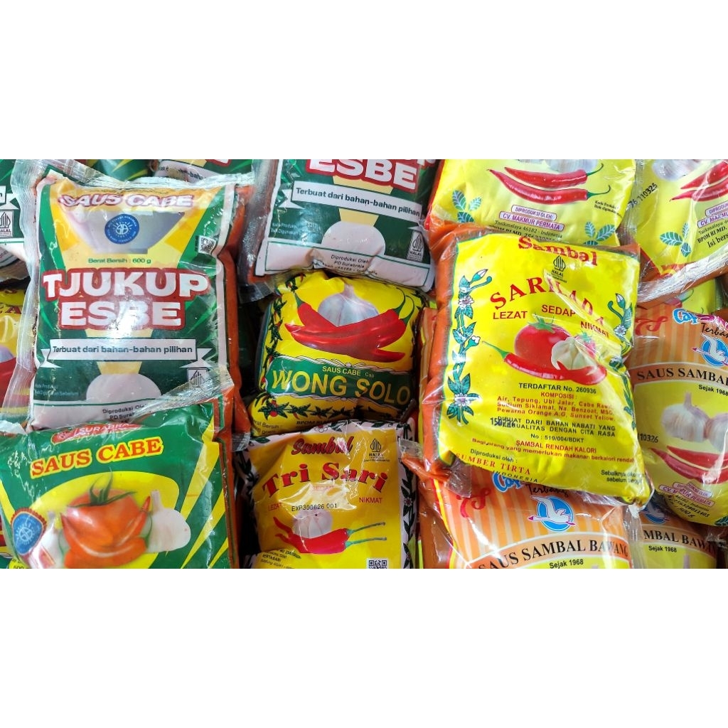 Jual Saos Cabe Wong Solo, SaosSwan, Saos Sarilada, Saos Sedap Sb, Saos ...