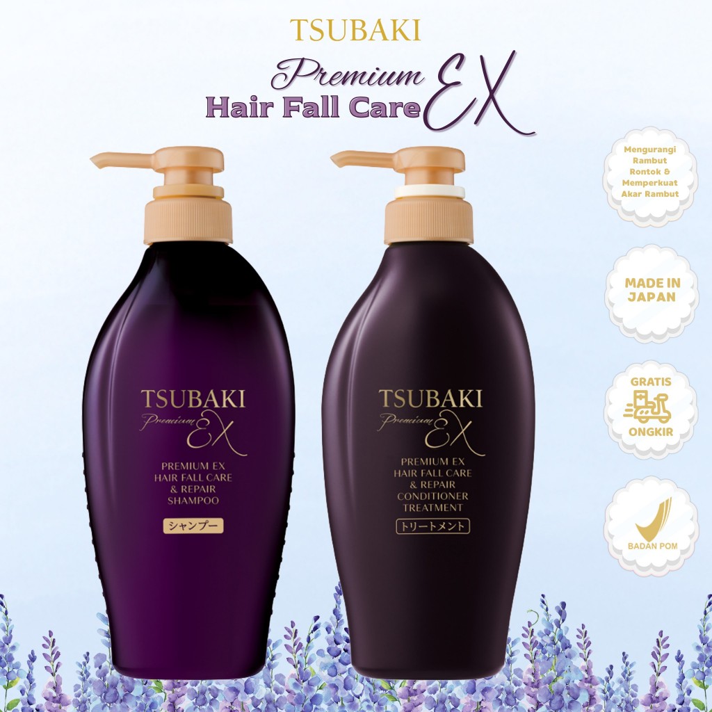 Jual TSUBAKI Premium EX Hair Fall Care & Repair Shampoo | Conditioner ...