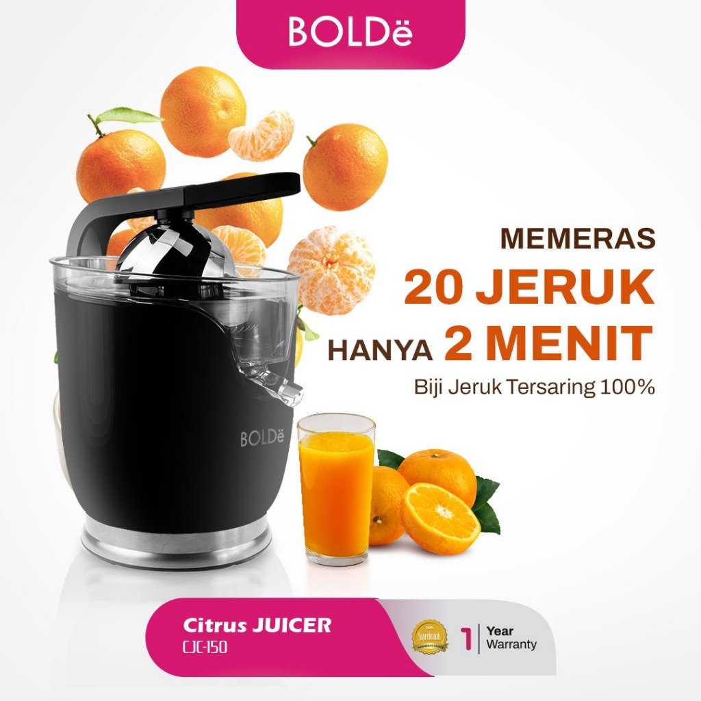 Jual BOLDe Super Electric Citrus Juicer Uranus - alat peras jeruk ...
