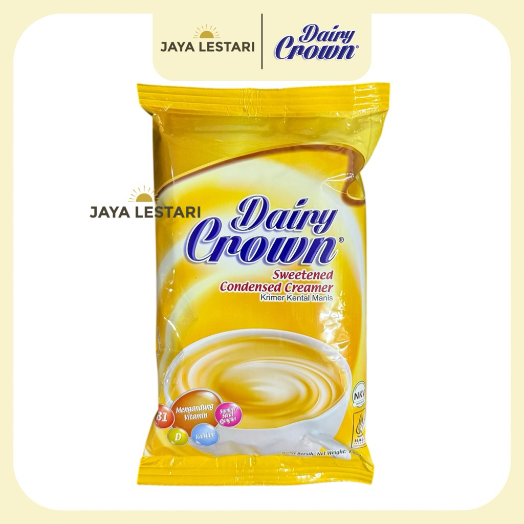 Jual Dairy Crown Krimer Kental Manis (1kg) | Shopee Indonesia